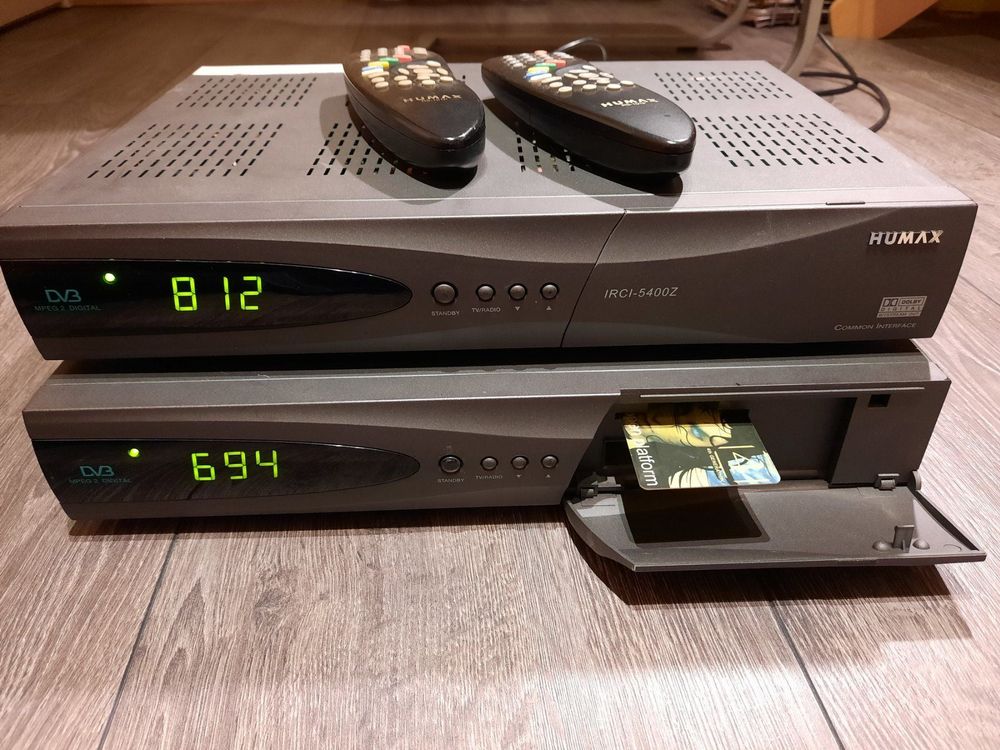 2x SAT Receiver HUMAX IRCI-5400Z (Gebraucht) in Rorschacherberg für CHF ...