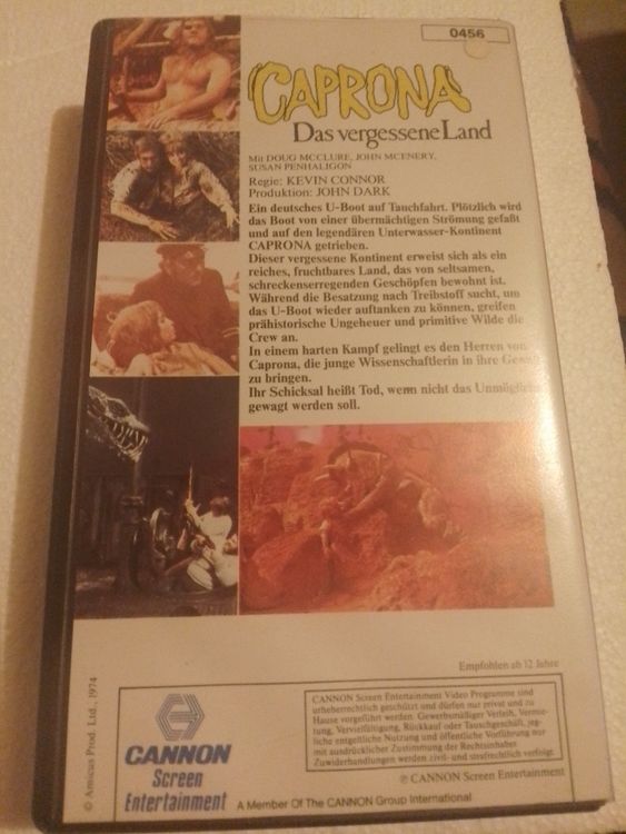 Caprona Das vergessene Land - Cannon VHS 0456 (Gebraucht) in ...
