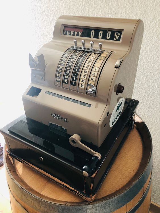 Alte Antike Registrierkasse in sehr gutem Zustand | Kaufen auf Ricardo