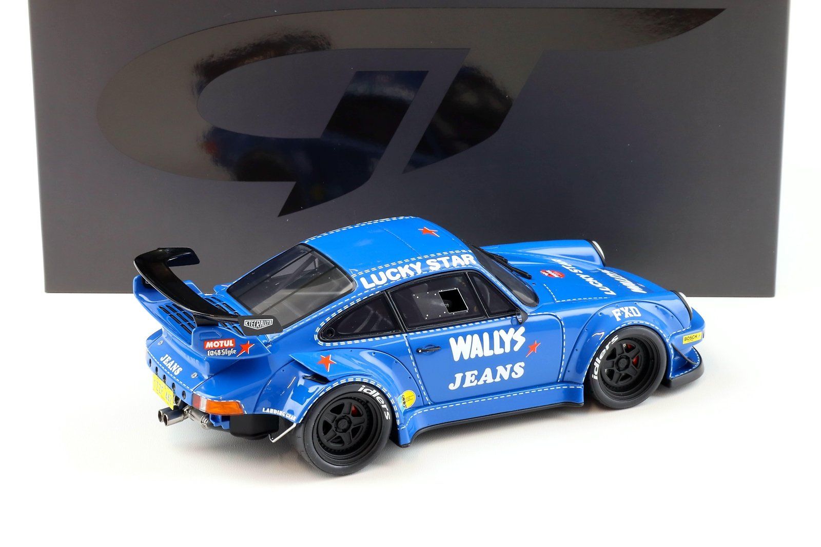 Porsche 911 RWB Bodykit Osho blau/weiß Limited 1/18 NEU ltd. (Neu und ...