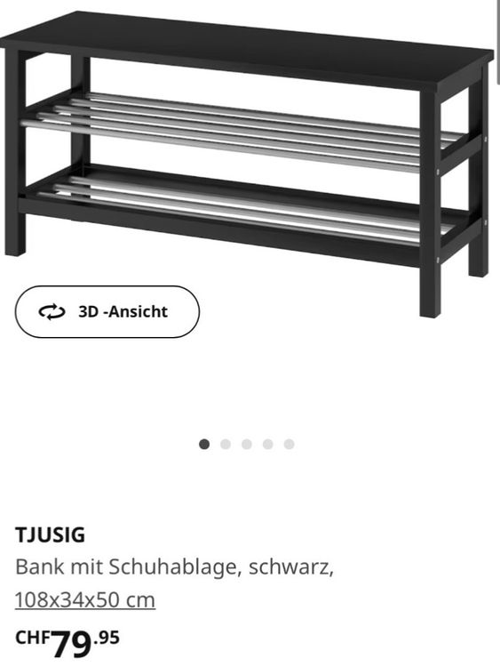 Ikea shoe rack (Gebraucht) in Zürich für CHF 40 – nur Abholung auf ...