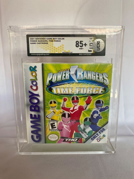 Game Boy - POWER RANGERS - TIME FORCE - RGS 85+ NM+ (Neu und ...