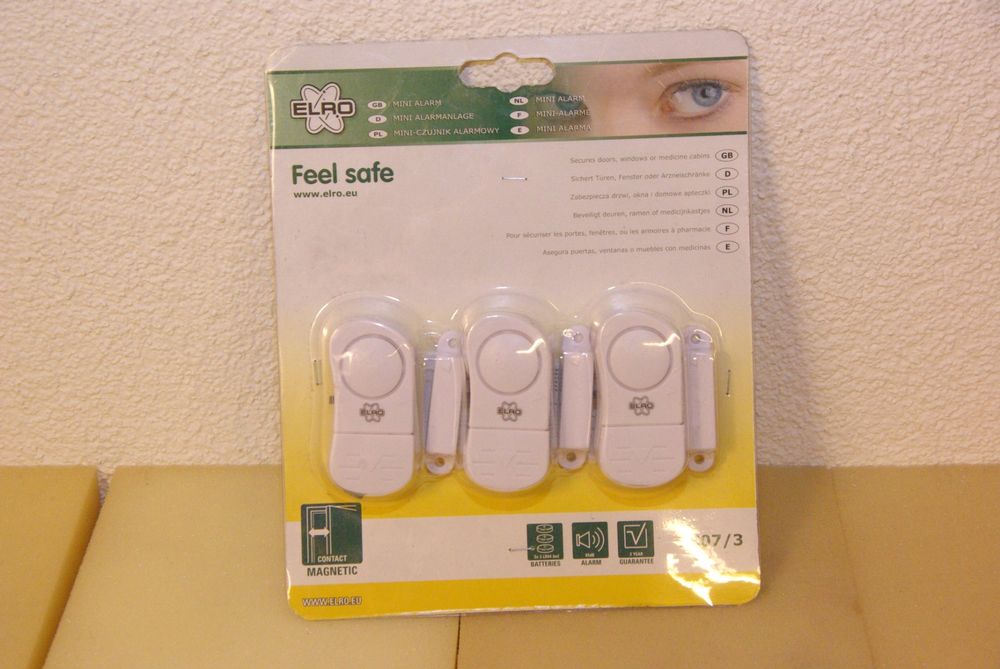 ELRO Mini Alarm, SC07 / 3, in OVP (Neu und originalverpackt) in Herisau ...