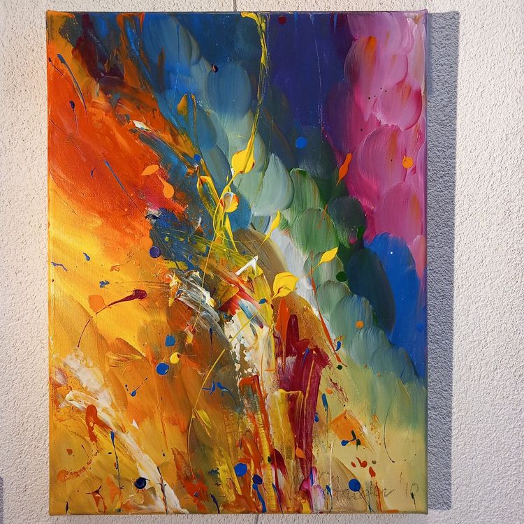 Orginal Acrylbild auf Leinwand | Kaufen auf Ricardo