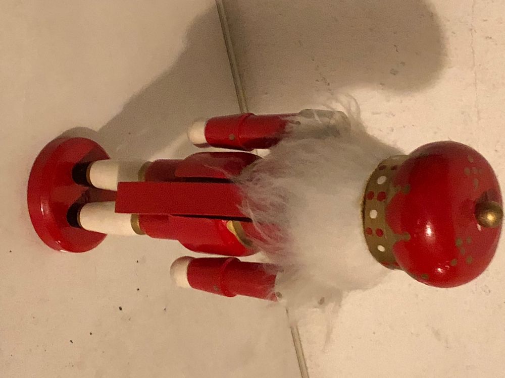 Nussknacker Holz, Vintage, rot, ca. 20 cm, Deko, Top! (Gebraucht) in ...