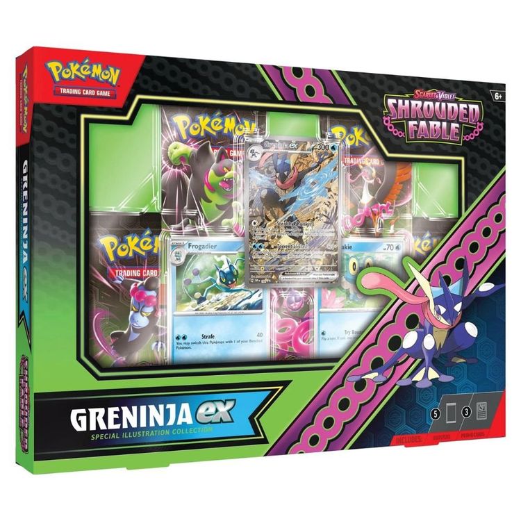 Greninja / Kingdra Boxes Lot of 2 Pokémon SV06.5 (Neu und ...