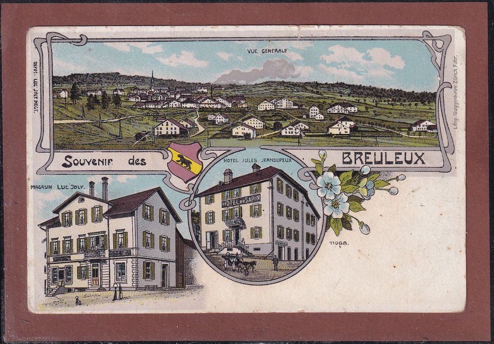 Souvenir des Breuleux - 1910 (Gebraucht) in Orvin für CHF 18.5 – mit ...