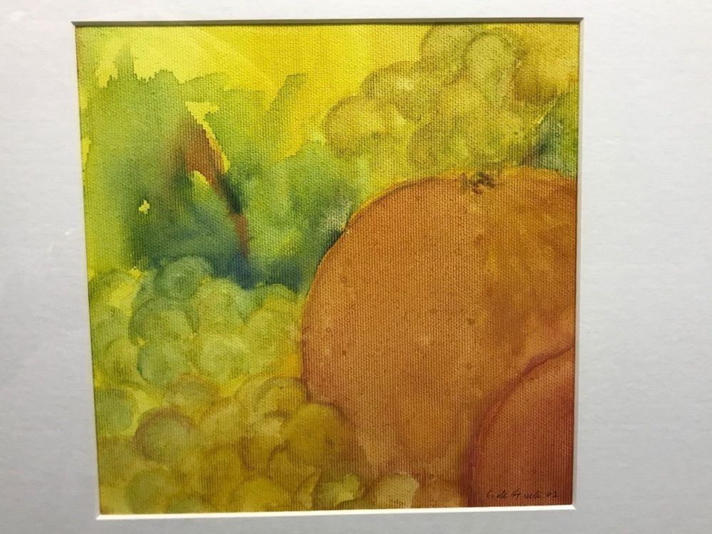 Grete de Hesselle - Orangen (Aquarell, signiert & datiert) (Gebraucht) in Hünenberg für CHF 50 ...