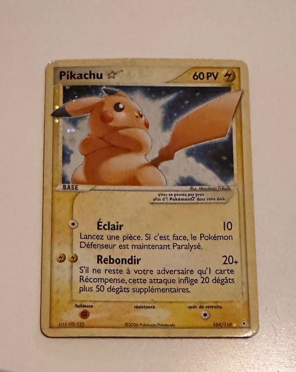 Pikachu Gold Star 2006 (Gebraucht) in Sierre für CHF 280 – mit ...