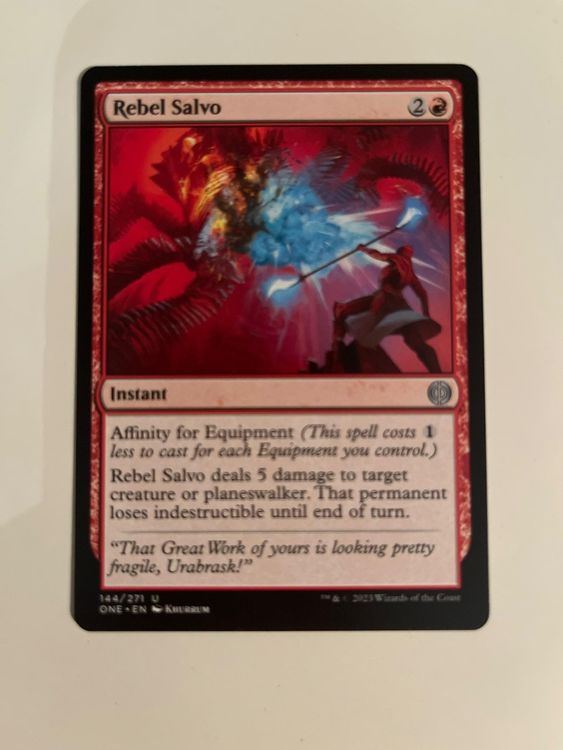 1 x Rebel Salvo - Magic: The Gathering - MtG | Kaufen auf Ricardo
