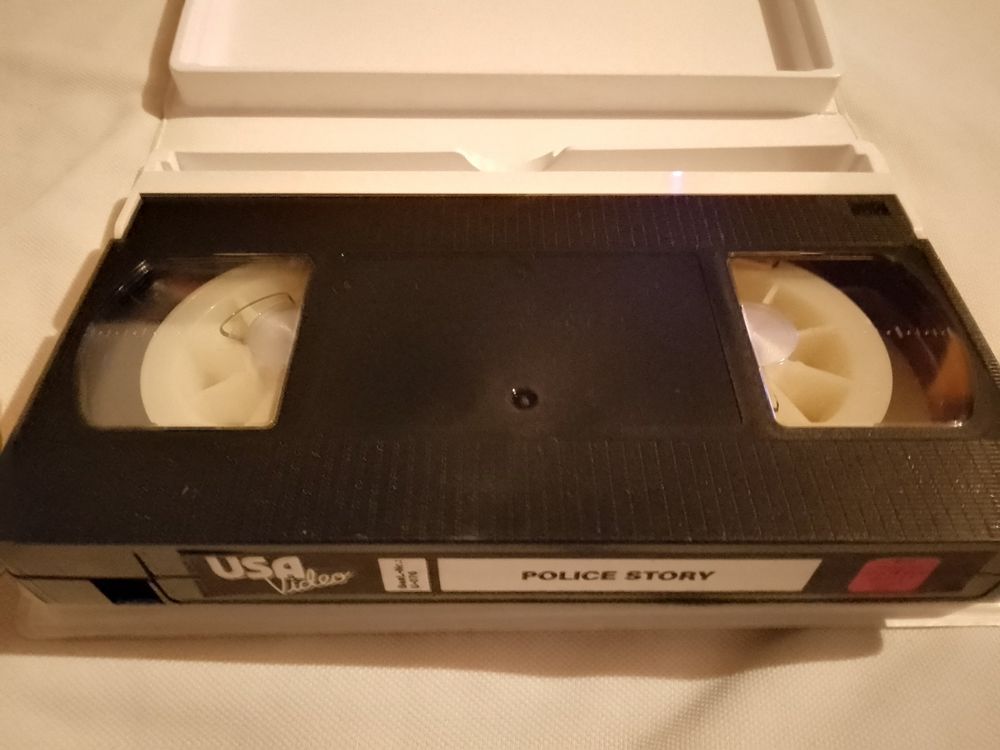 POLICE STORY (HK 1985) von und mit Jackie Chan USA Video VHS (Gebraucht ...