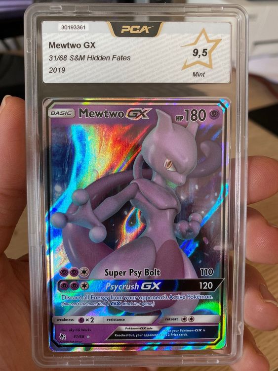 Mewtwo GX Graded Mint Hidden Fates (Neuf (Voir description)) à Root ...