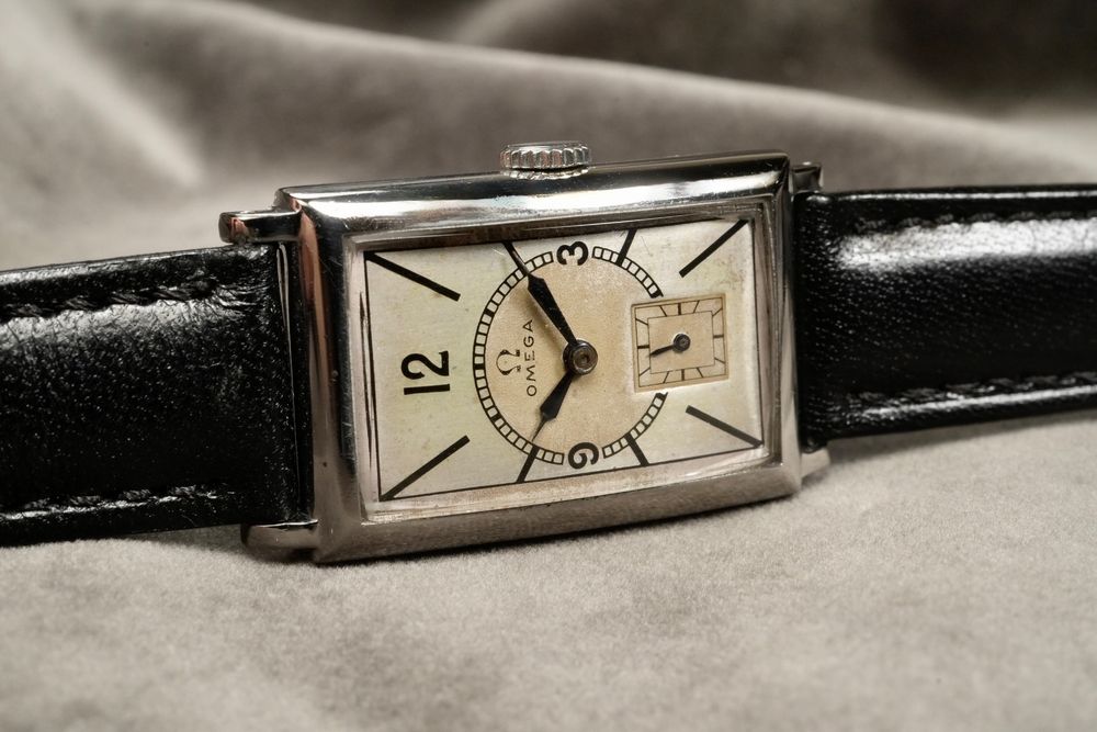 Omega - CK730 Vintage 1936 Tank Sector Dial Rectangular (Gebraucht) in ...
