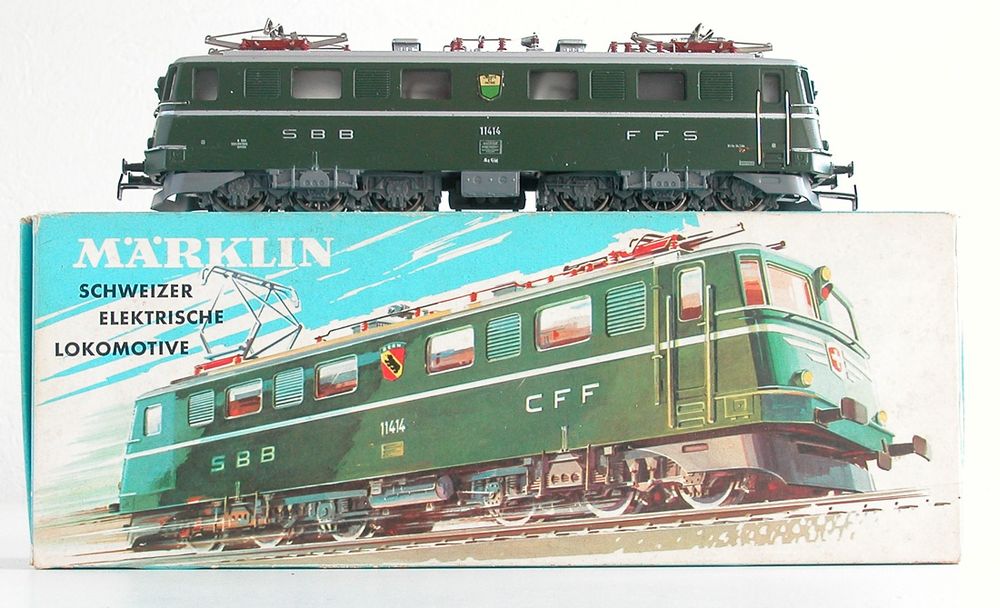 Märklin elektr. Lokomotive Ae 6/6 der SBB Spur H0 (Gebraucht) in ...