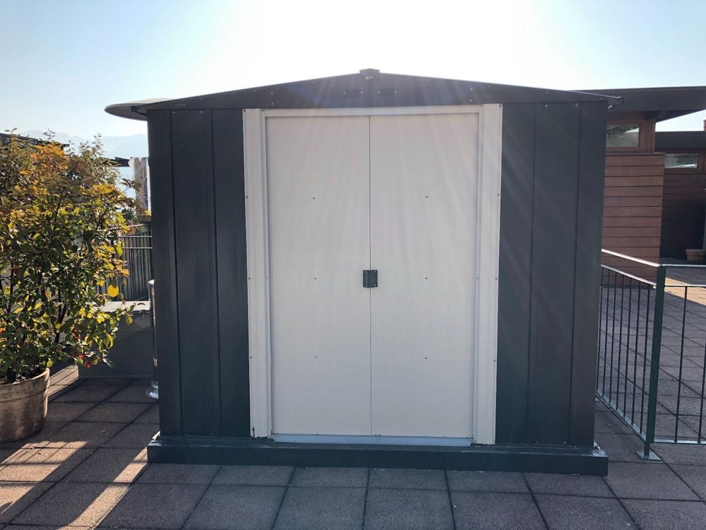 Metallgerätehaus SPACEMAKER Giebeldach (Gebraucht) in Montreux für CHF ...