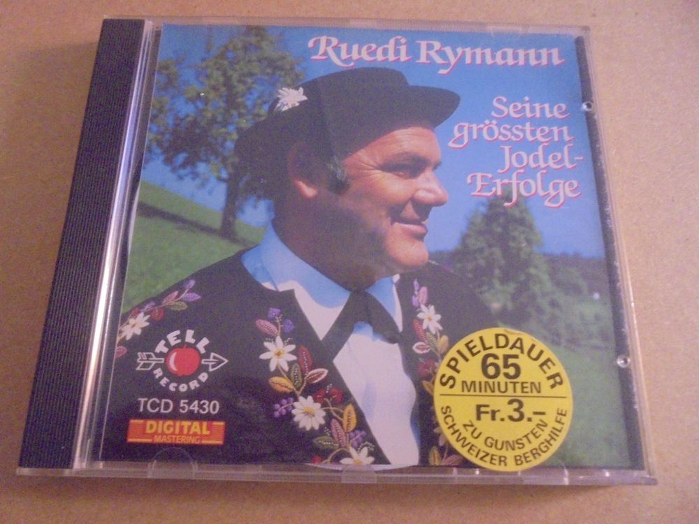 Ruedi RYMANN " Seine grössten Jodel-Erfolge " (Gebraucht) in Crissier ...