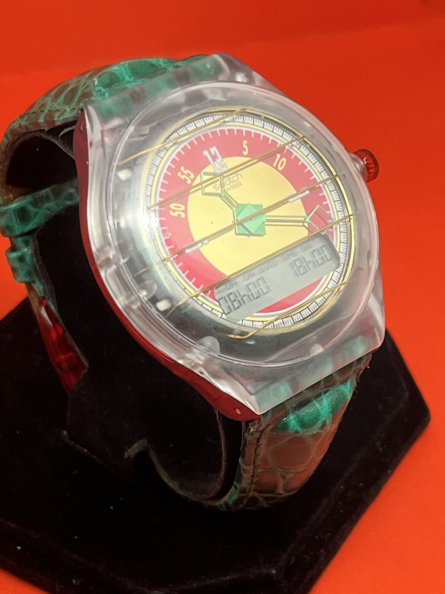 Swatch Ana-Digi (Solar / Hybrid) Analog & Digital – Läuft (Gebraucht ...