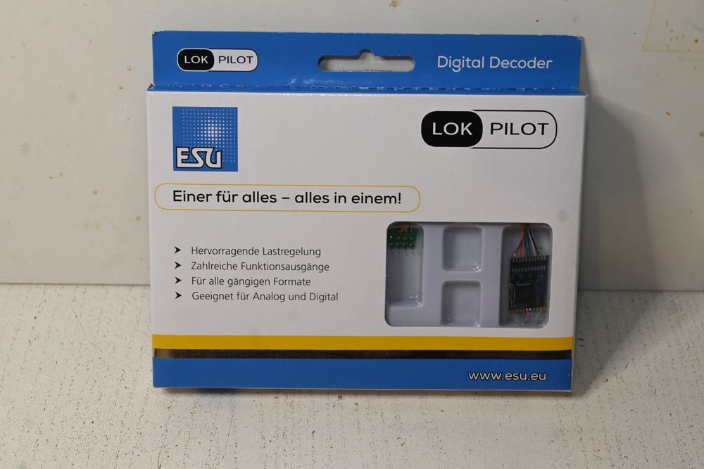 ESU Lok Decoder 59610 mit OVP NEU (Neu und originalverpackt) in Laupen ...