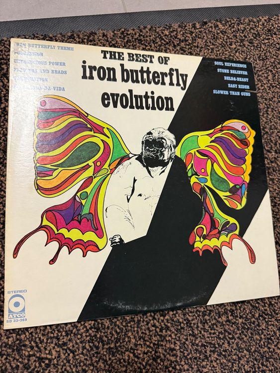 Schallplatte / the best of iron butterfly evolution (Gebraucht) in Freidorf TG für CHF 4 – mit ...