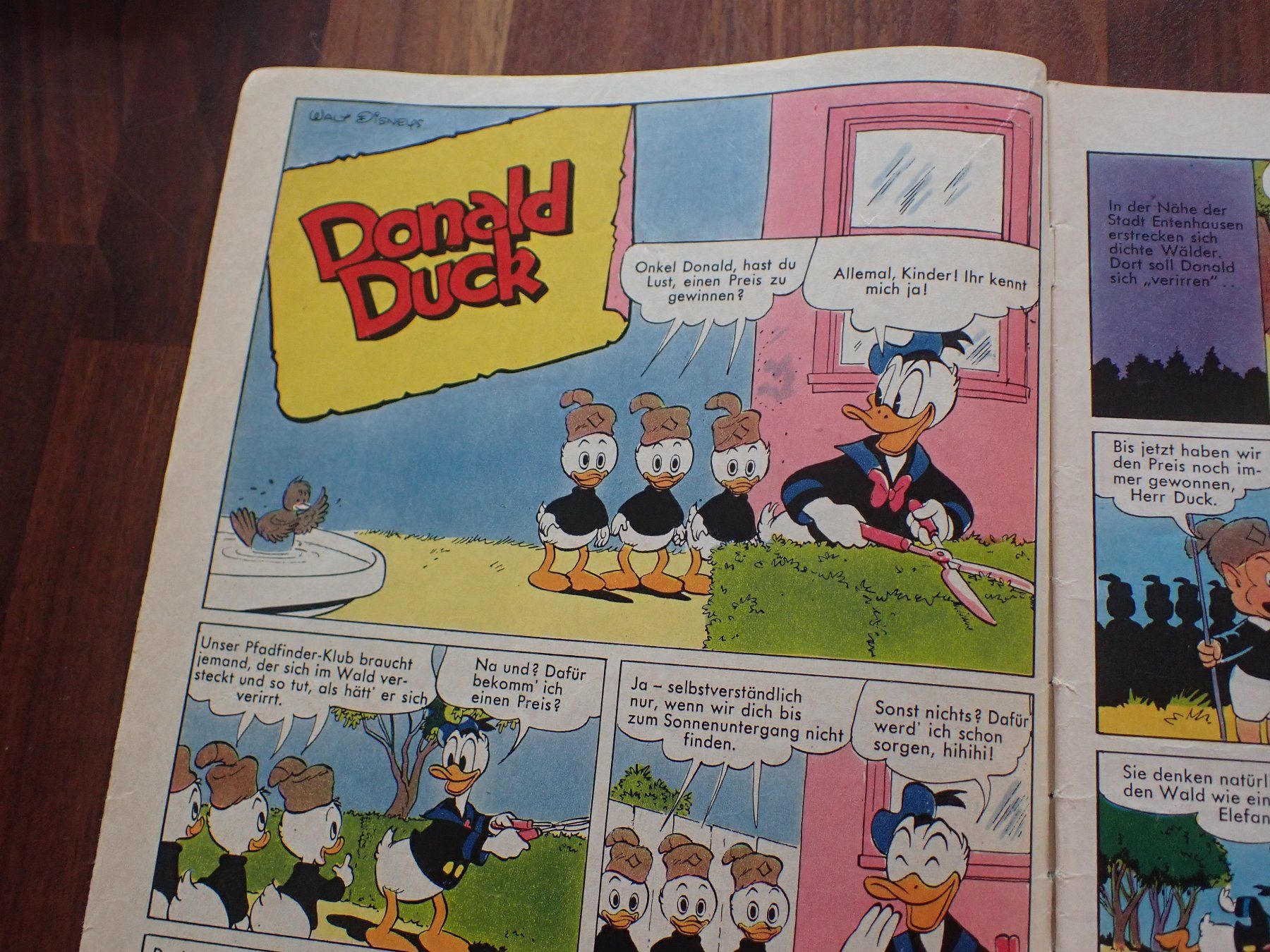 antikes MICKY MAUS Comic Heft Nr. 23 von 1960 Walt Disney (Gebraucht ...