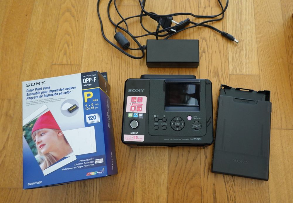 Sony Digital Fotoprinter DPP-FP85 HDMI + Print Pack 120 Foto | Kaufen ...