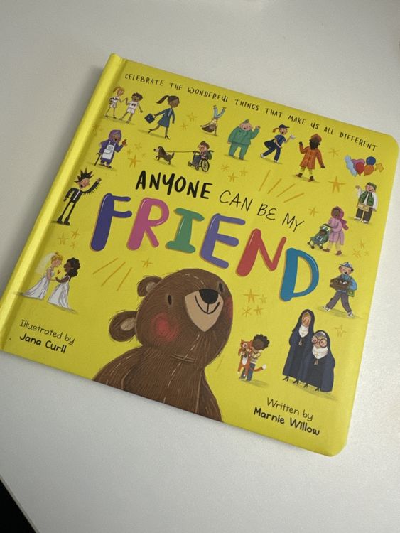 Kids book in English - Anyone Can Be My Friend - Marnie Will (Neu ...
