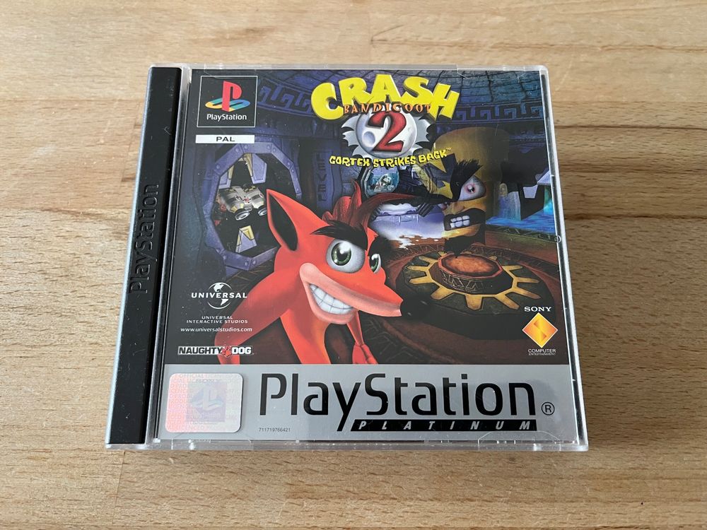 Crash Bandicoot 2: Cortex Strikes Back Sony PlayStation PS1 (Gebraucht) in Thalwil für CHF 29 ...