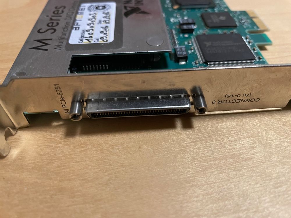 National Instruments PCIe-6251 Multifunktionskarte + Kabel (Gebraucht) in Stäfa für CHF 290 ...