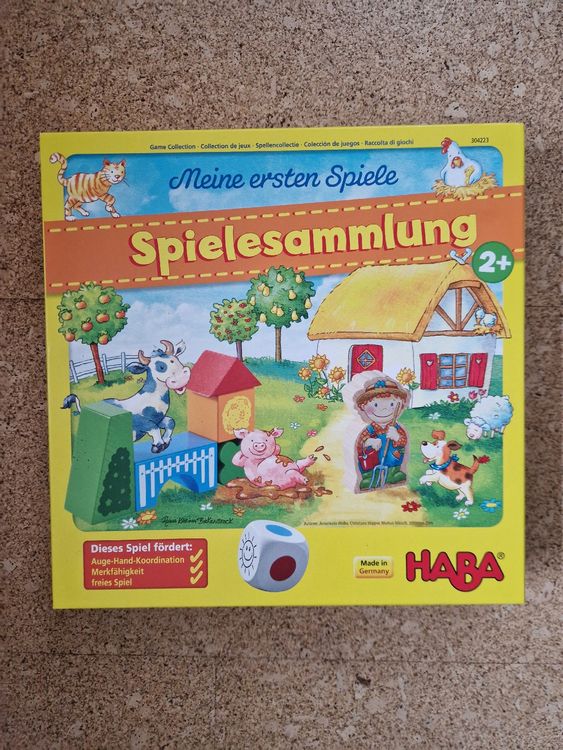 HABA Spielesammlung Meine ersten Spiele ab 2+ Top Zustand (Gebraucht ...