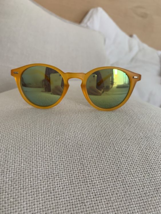Yellow sunglasses - reflective lenses | Kaufen auf Ricardo