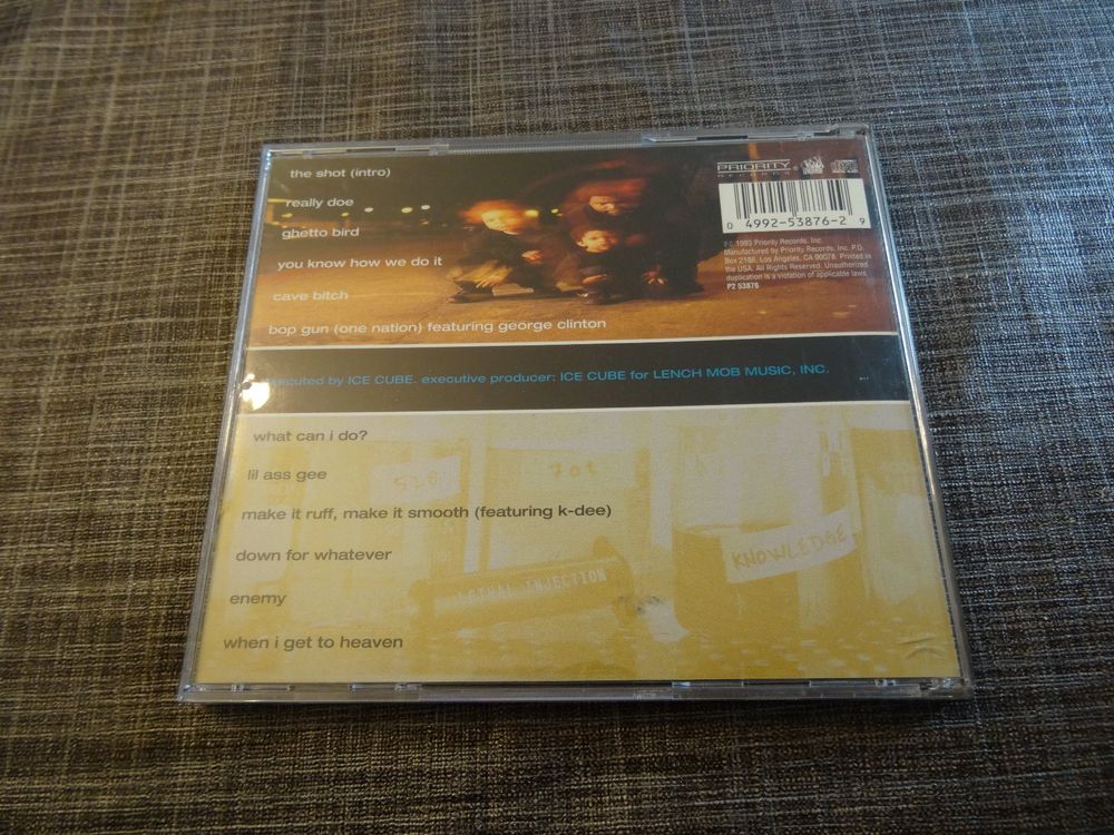 Ice Cube - Lethal Injection CD (Gebraucht) in Olten für CHF 5 – mit ...