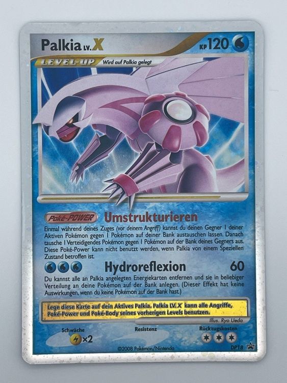 Palkia LV.X DP18 Ultra Rare Pokémon Black Star Promo (Neu (gemäss ...