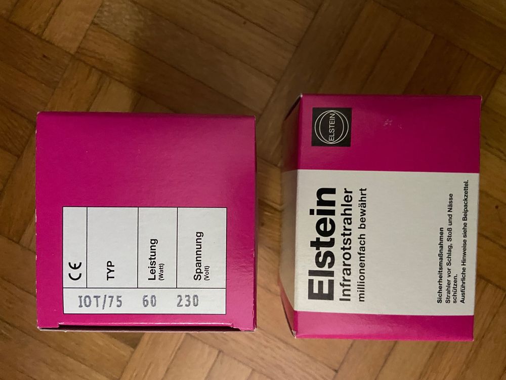Elstein Infrarotstrahler (Gebraucht) in Birsfelden für CHF 1 – mit ...