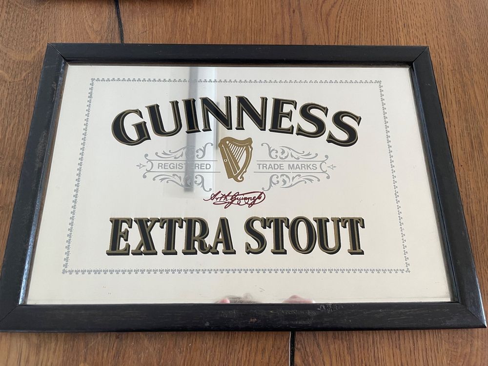 Original Guinness Bar Spiegel Top-Zustand (Gebraucht) in Aathal ...
