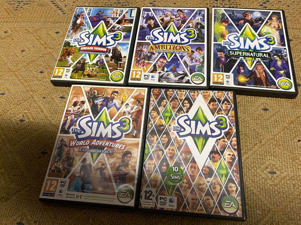 Die Sims 3 Paket (Gebraucht) in Kriens für CHF 2 – mit Lieferung auf ...