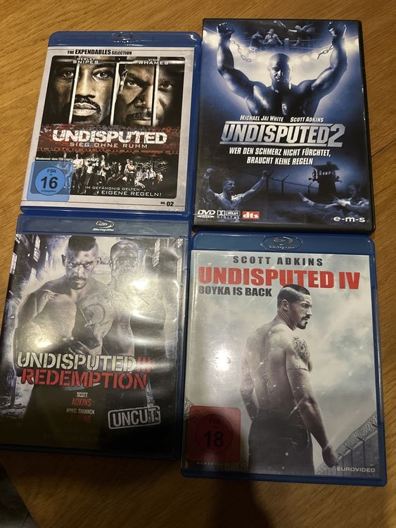 Undisputed 1-4 DVD, Bluray (Gebraucht) in Benken ZH für CHF 21.5 – mit Lieferung auf Ricardo kaufen