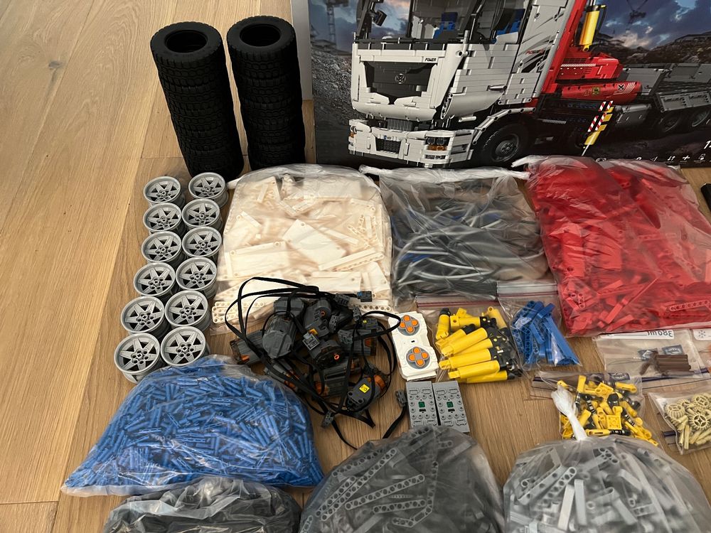 Mould King 19002 Pneumatic Crane Truck | Kaufen auf Ricardo