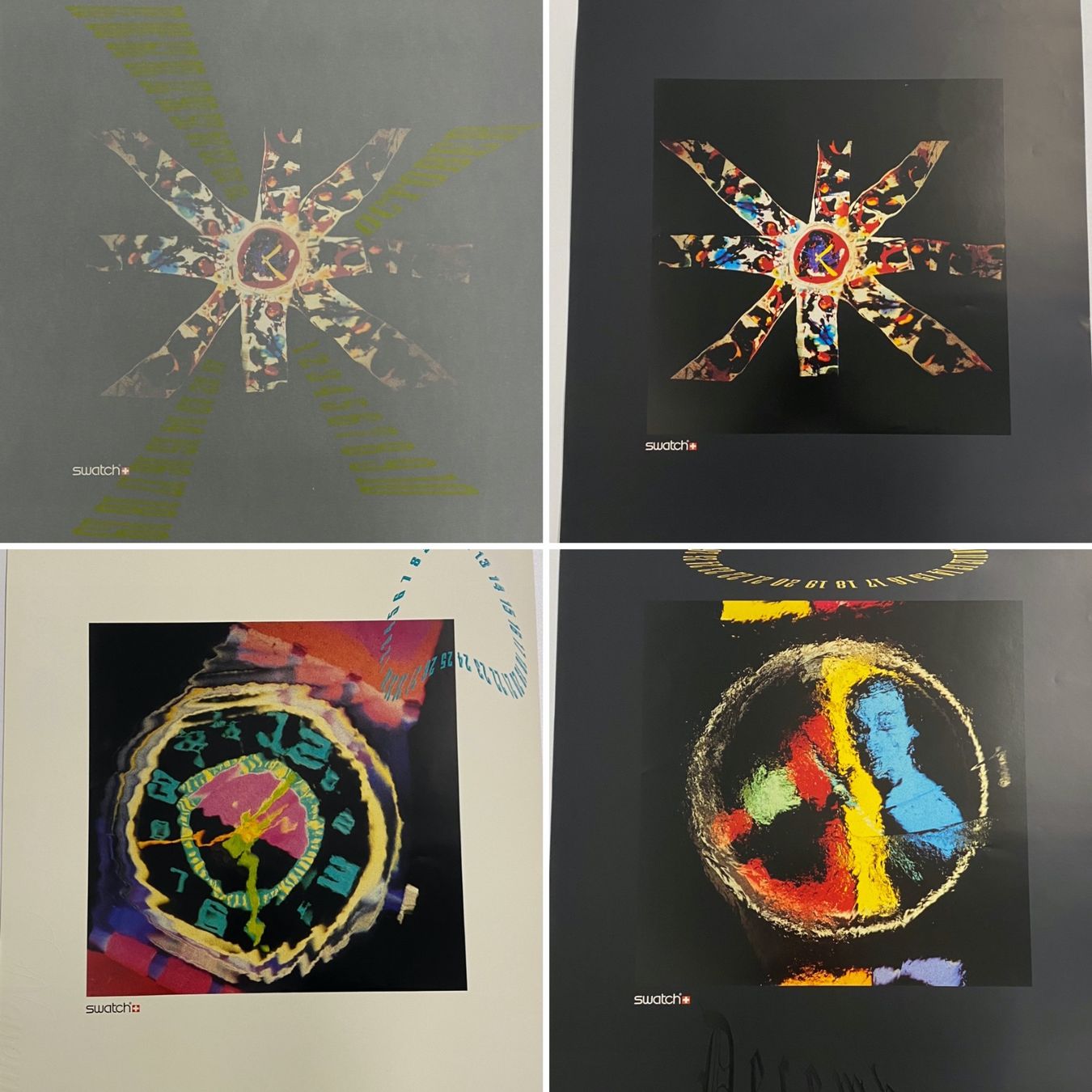 swatch🇨🇭 - Kalender 1992 mit Swatchfotos von Klaus Zaugg (Gebraucht) in ...