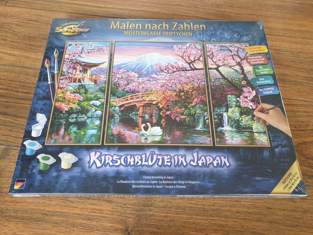 **NEU** Schipper Malen nach Zahlen - Kirschblüte in Japan | Kaufen auf Ricardo
