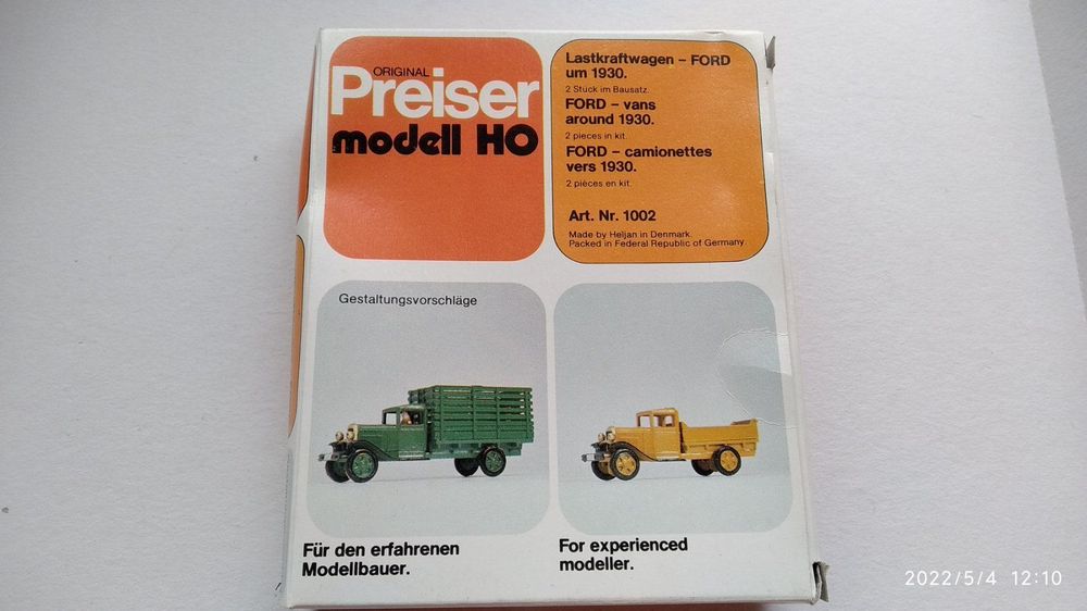 Preiser H0, Lastkraftwagen FORD um 1930 | Kaufen auf Ricardo