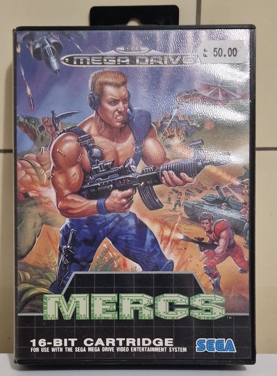 Mega Drive Spiel: Mercs (OVP) | Kaufen auf Ricardo