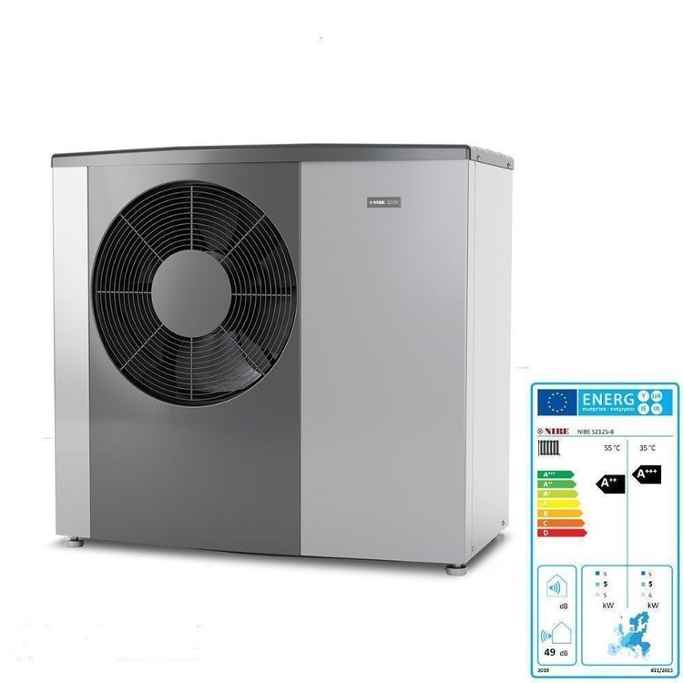 WÄRMEPUMPE NIBE S2125-8 Inkl. VVM S320 (Neu und originalverpackt) in ...