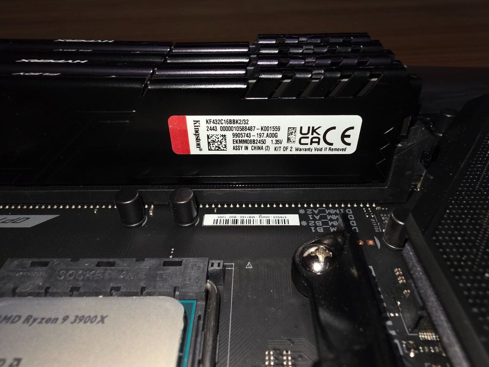 ASUS Rog Strix X570-F, AMD Ryzen 9 3900X CPU, 64 GB RAM (Gebraucht) in ...