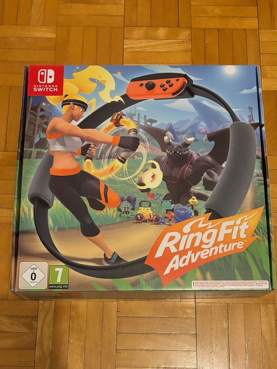Nintendo Switch Ring Fit Adventure Game Box, 2x benutzt (Neu (gemäss ...