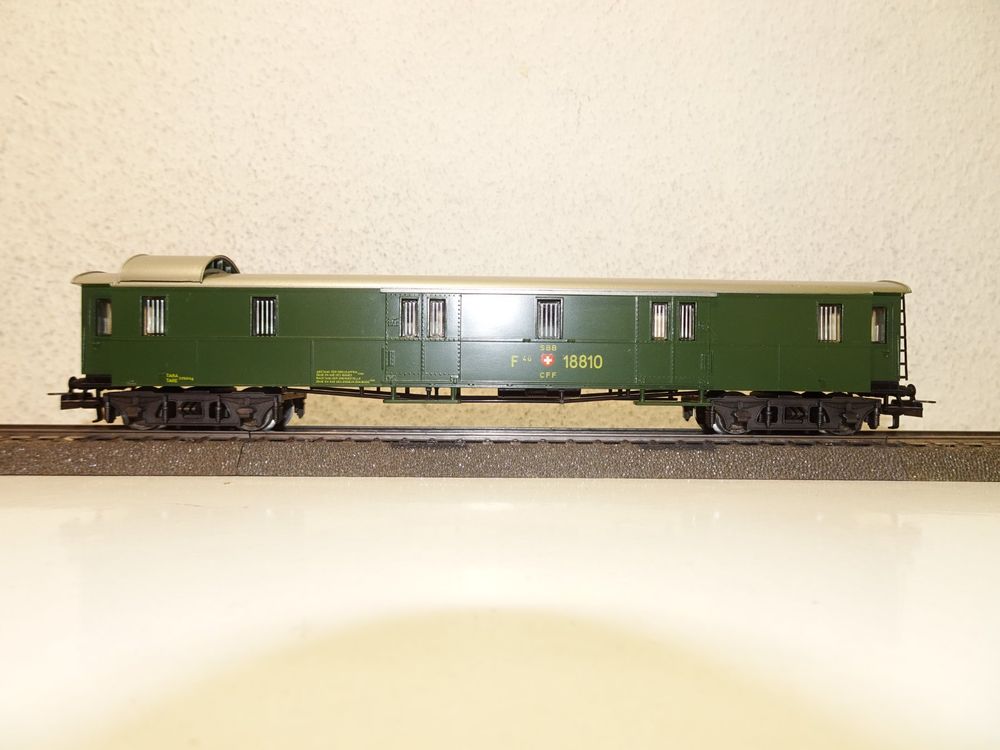 Märklin Gepäckwagen SBB F 18810 HO (10) (Gebraucht) in Luzern für CHF 9.9 – mit Lieferung auf ...