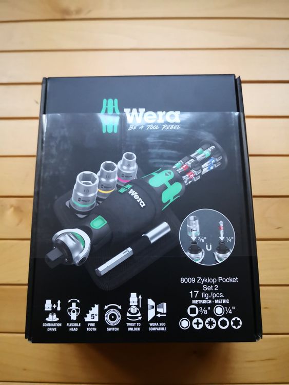 wera 8009 zyklop pocket set 2 (Neu und originalverpackt) in Luzern für ...