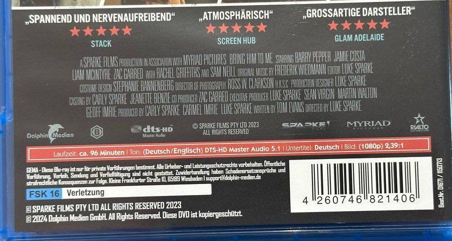 Bring Him to Me - Blu-ray - Top Zustand - Neuwertig (Gebraucht) in ...