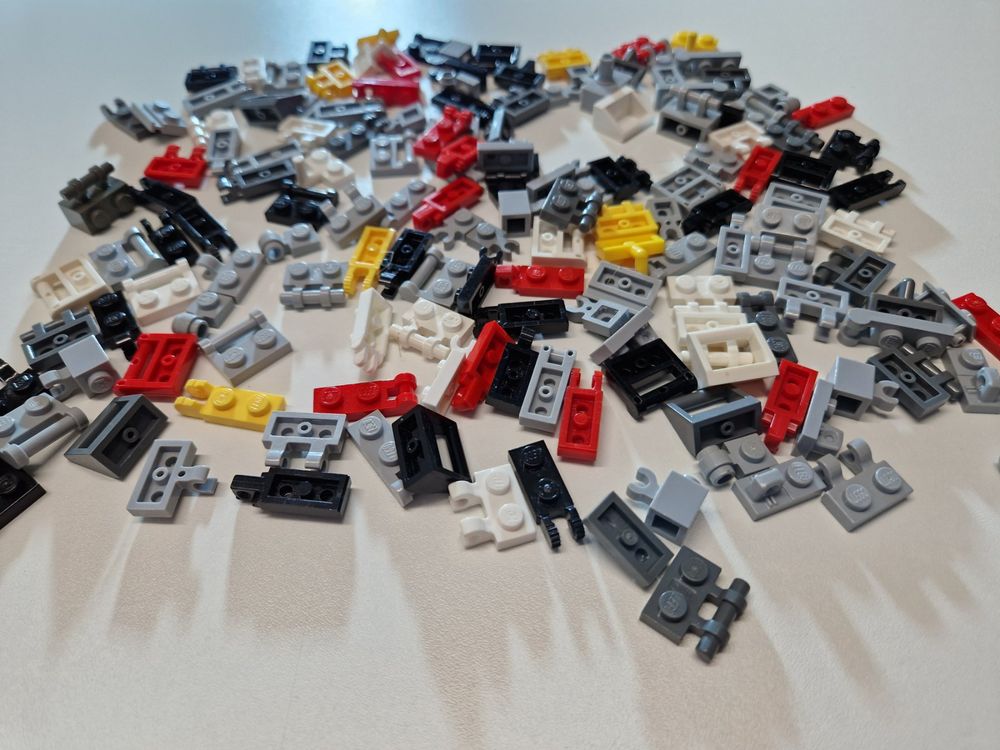 LEGO 158 Stk. Kleinteile Scharniere Laschen Verbinder Steine | Kaufen ...