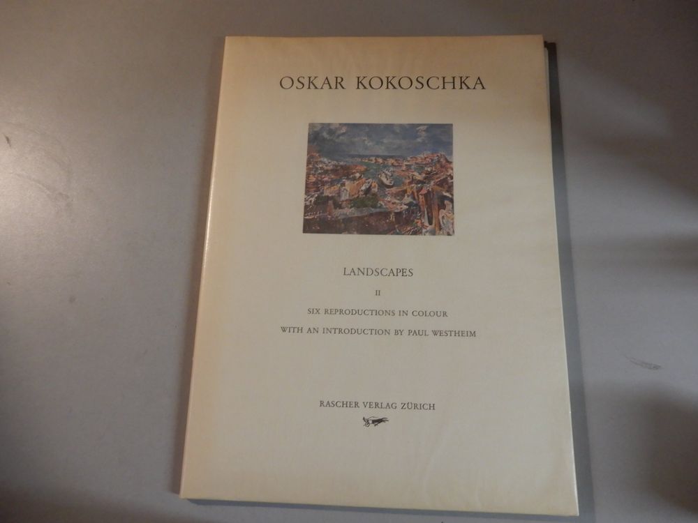 Oskar Kokoschka, Landscapes II, Rascher Verlag Zürich (Gebraucht) in ...