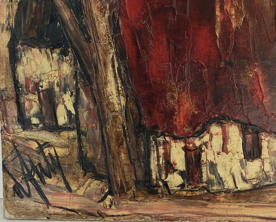 Adolf MATHYS (1889-1993) Gemälde (Gebraucht) in Root für CHF 180 – mit Lieferung auf Ricardo kaufen